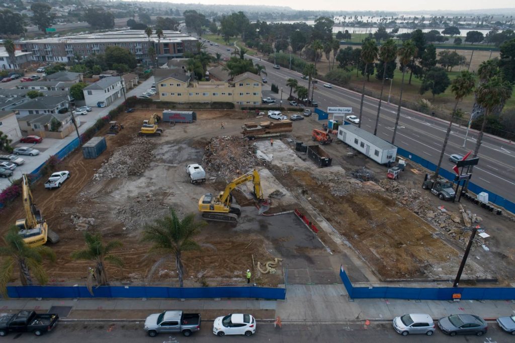 Mission Bay Lodge Building Demolition | AMG Demolition