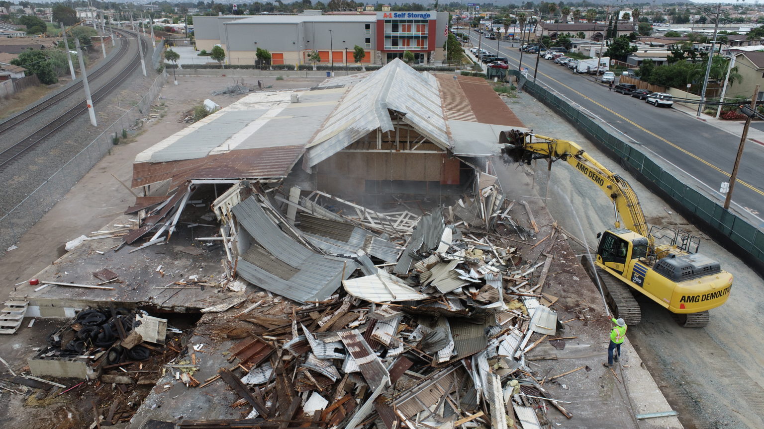 Large Scale Demolition Project Portfolio | AMG Demolition